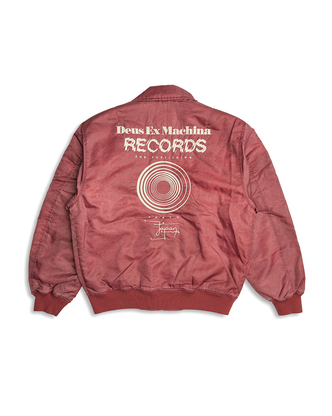Jackets | Deus Ex Machina | Dreamhouse Flight Jacket Maroon – Deus Ex ...