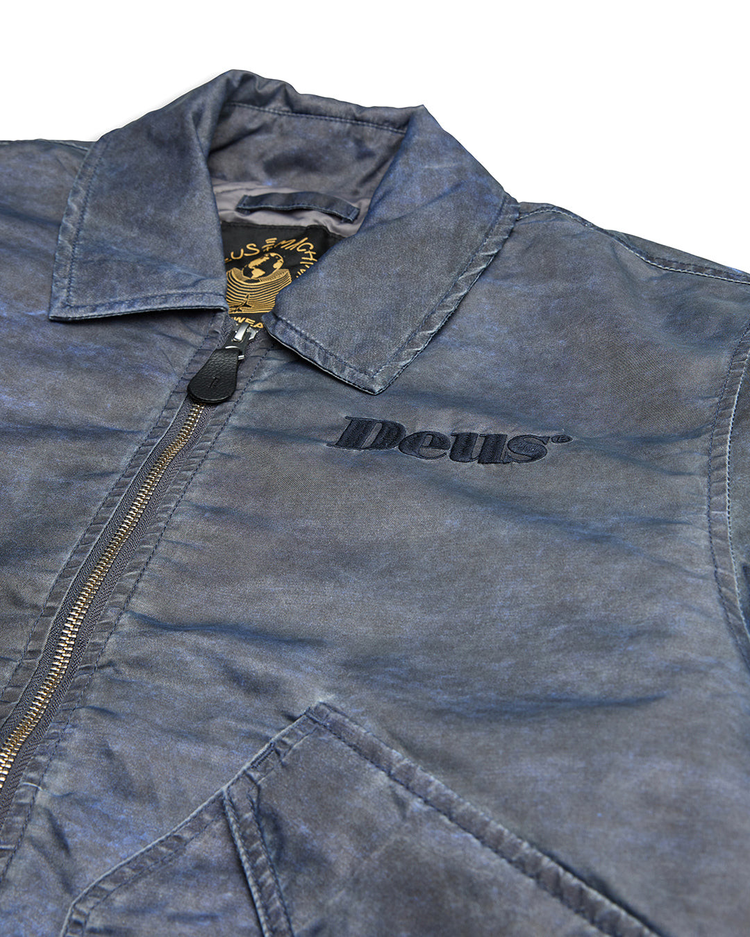 Jackets | Deus Ex Machina | Dreamhouse Flight Jacket Vintage Navy ...