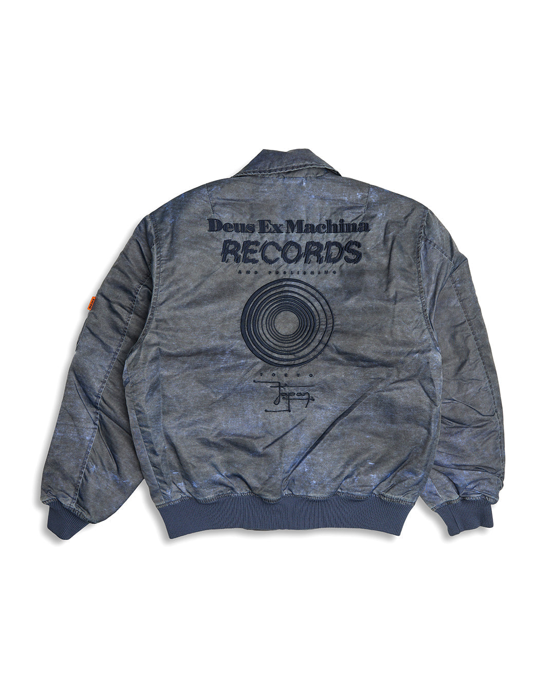 Jackets | Deus Ex Machina | Dreamhouse Flight Jacket Vintage Navy ...
