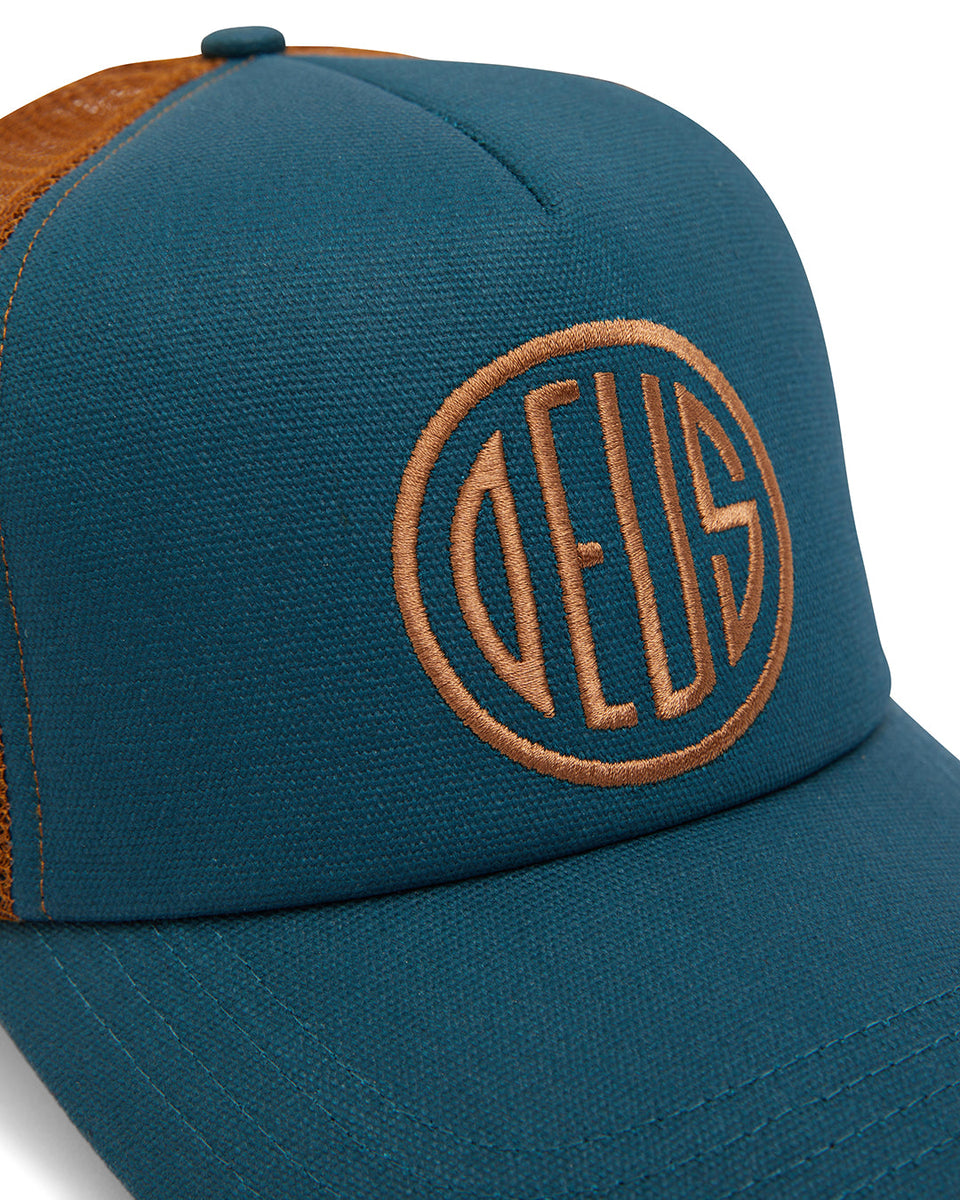 Hats | Deus Ex Machina | Pill Trucker Green – Deus Ex Machina USA