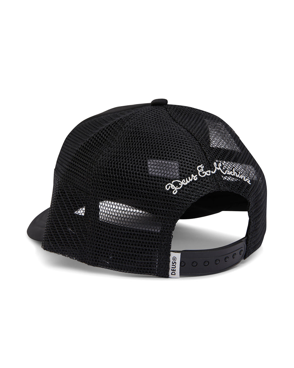 Hats | Deus Ex Machina | Ride Out Trucker Black – Deus Ex Machina USA