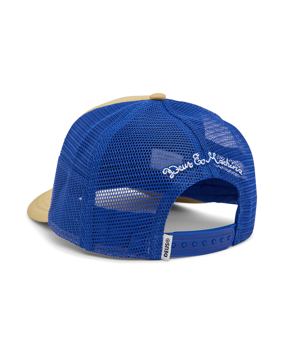 Hats | Deus Ex Machina | Ride Out Trucker Tan – Deus Ex Machina USA