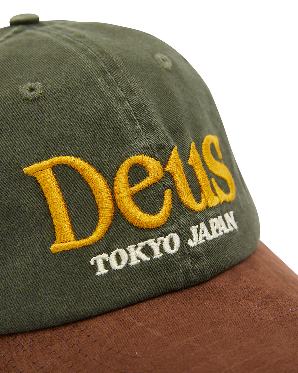 Hats | Deus Ex Machina | Metro Dad Cap Green – Deus Ex Machina USA