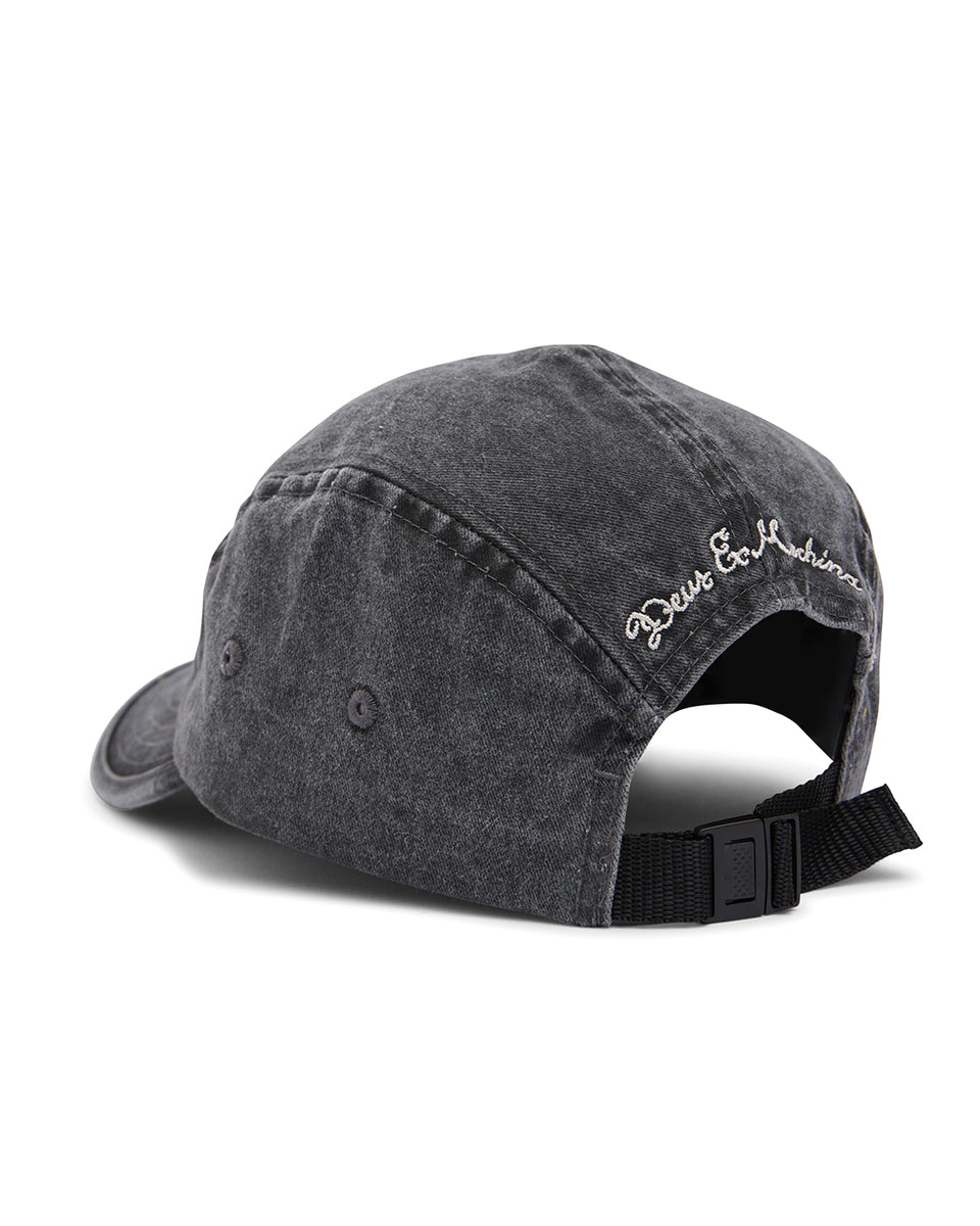 Hats | Deus Ex Machina | Leisure 5 Panel Cap Anthracite – Deus Ex ...
