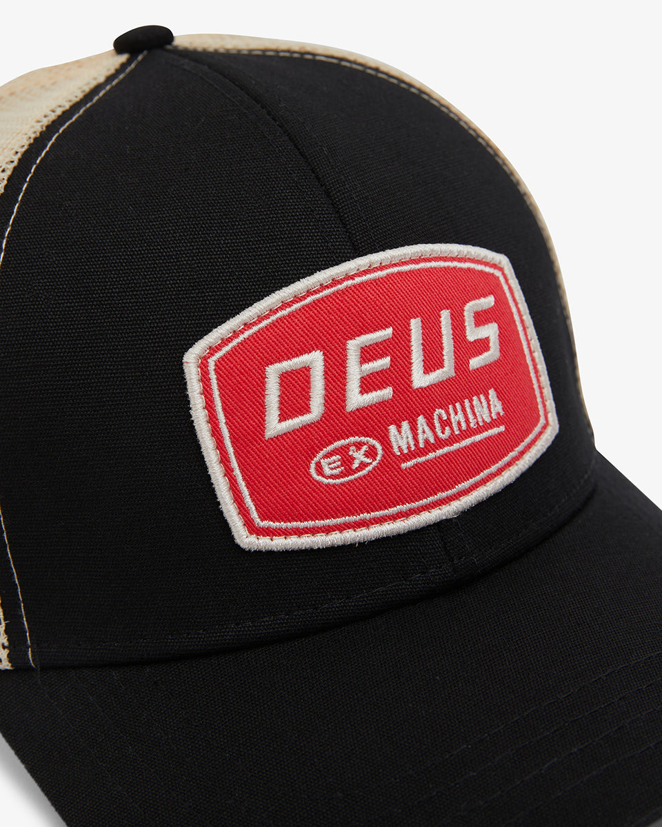 Hats | Deus Ex Machina | Passenger Trucker Black – Deus Ex Machina USA