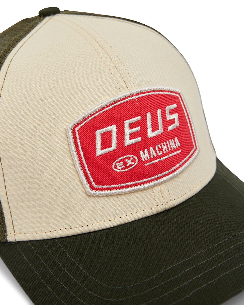 Hats | Deus Ex Machina | Passenger Trucker Vintage White – Deus Ex ...