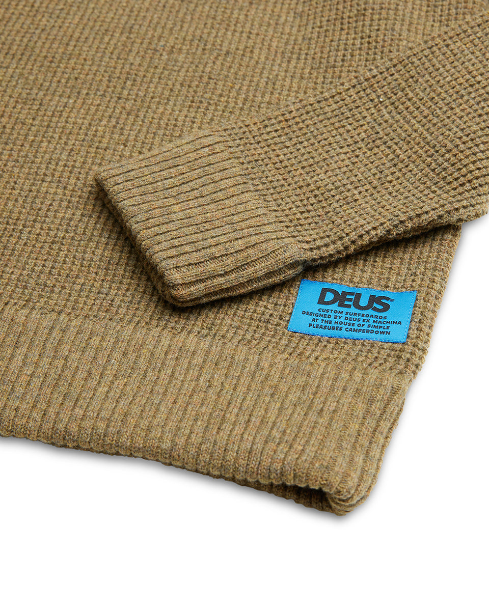 Hoodies & Sweaters | Deus Ex Machina | A-Frame Sweater Sage Green ...