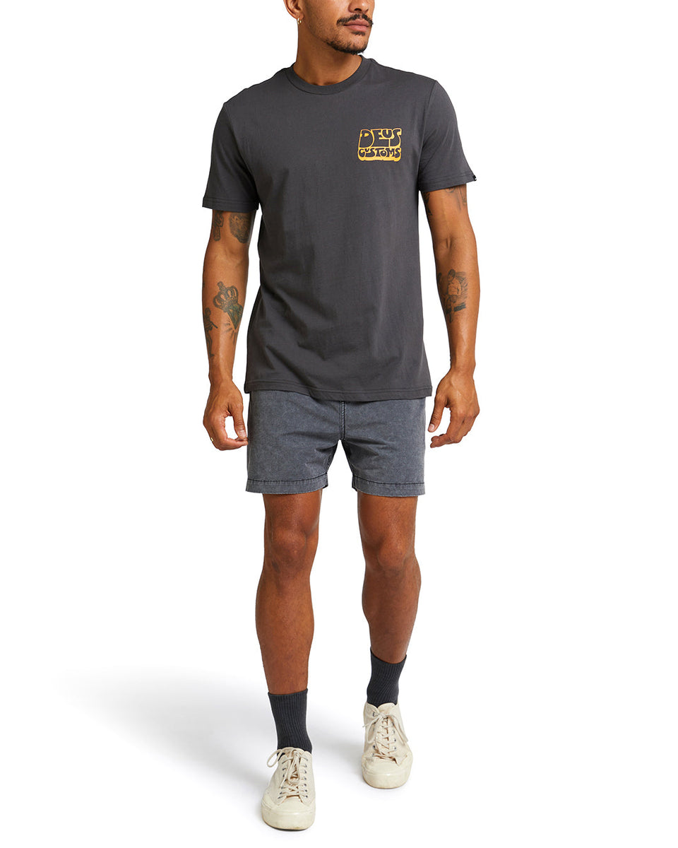 Tees | Deus Ex Machina | Duke Tee Anthracite – Deus Ex Machina USA
