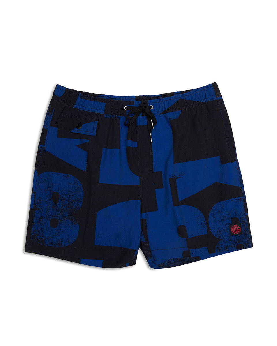 Shorts | Deus Ex Machina | Arithmetic Boardshort Blue – Deus Ex Machina USA