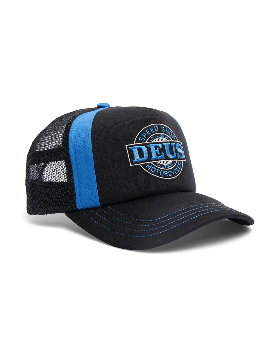 Hats | Deus Ex Machina | Hot Streaks Trucker Black – Deus Ex Machina USA