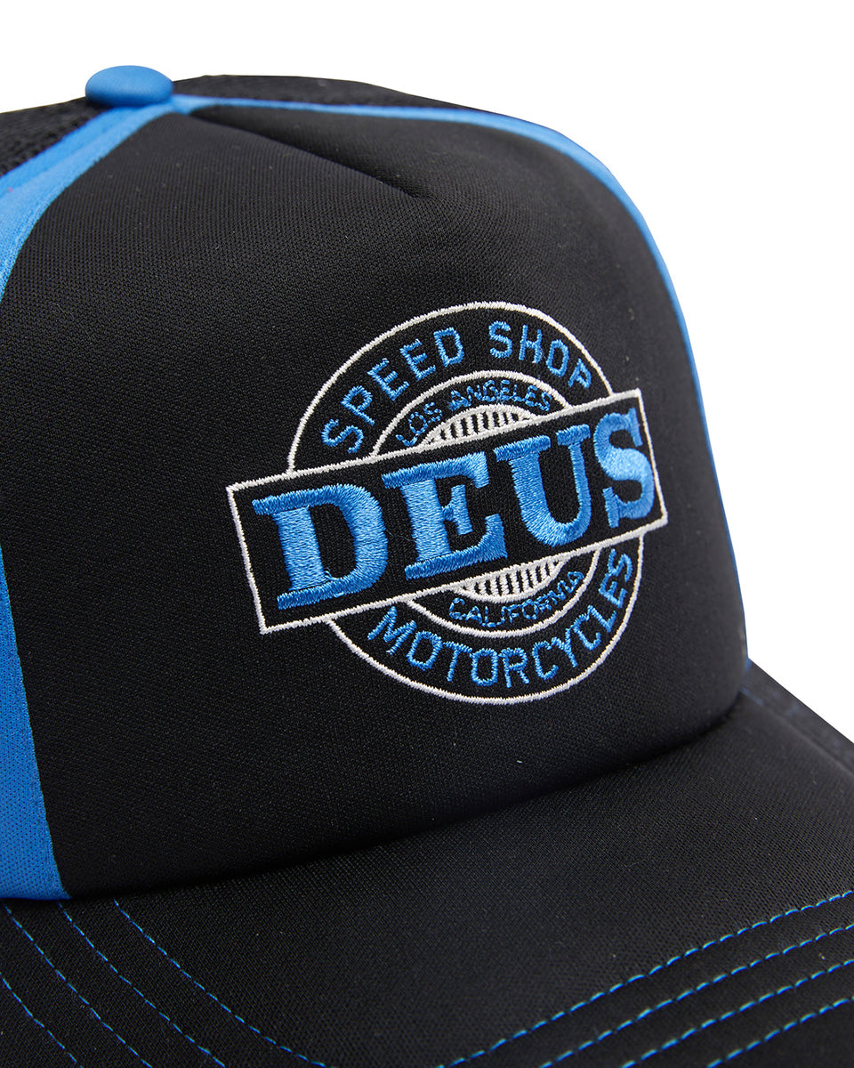 Hats | Deus Ex Machina | Hot Streaks Trucker Black – Deus Ex Machina USA