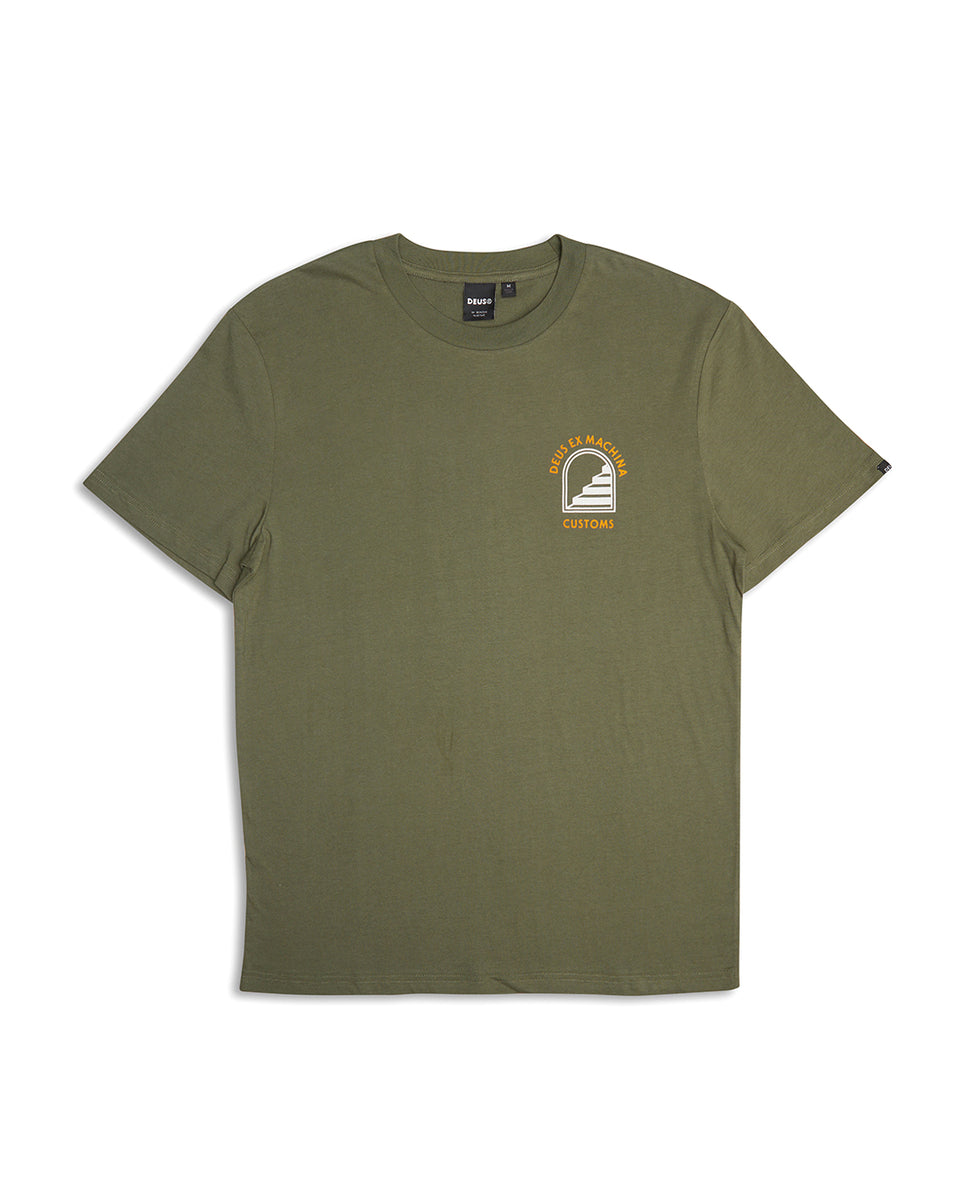 Stairway Tee - Clover – Deus Ex Machina USA