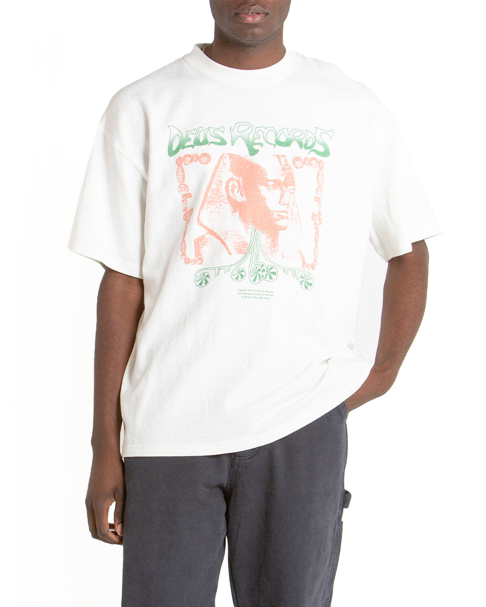 Tees | Deus Ex Machina | Time Worship Tee Vintage White – Deus Ex ...