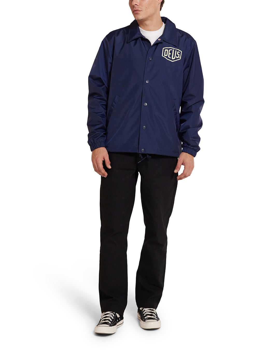 Jackets | Deus Ex Machina | Venice Coach Navy – Deus Ex Machina USA