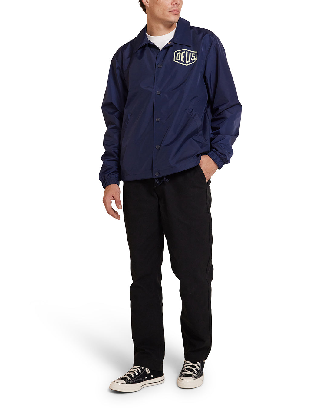 Jackets | Deus Ex Machina | Venice Coach Navy – Deus Ex Machina USA