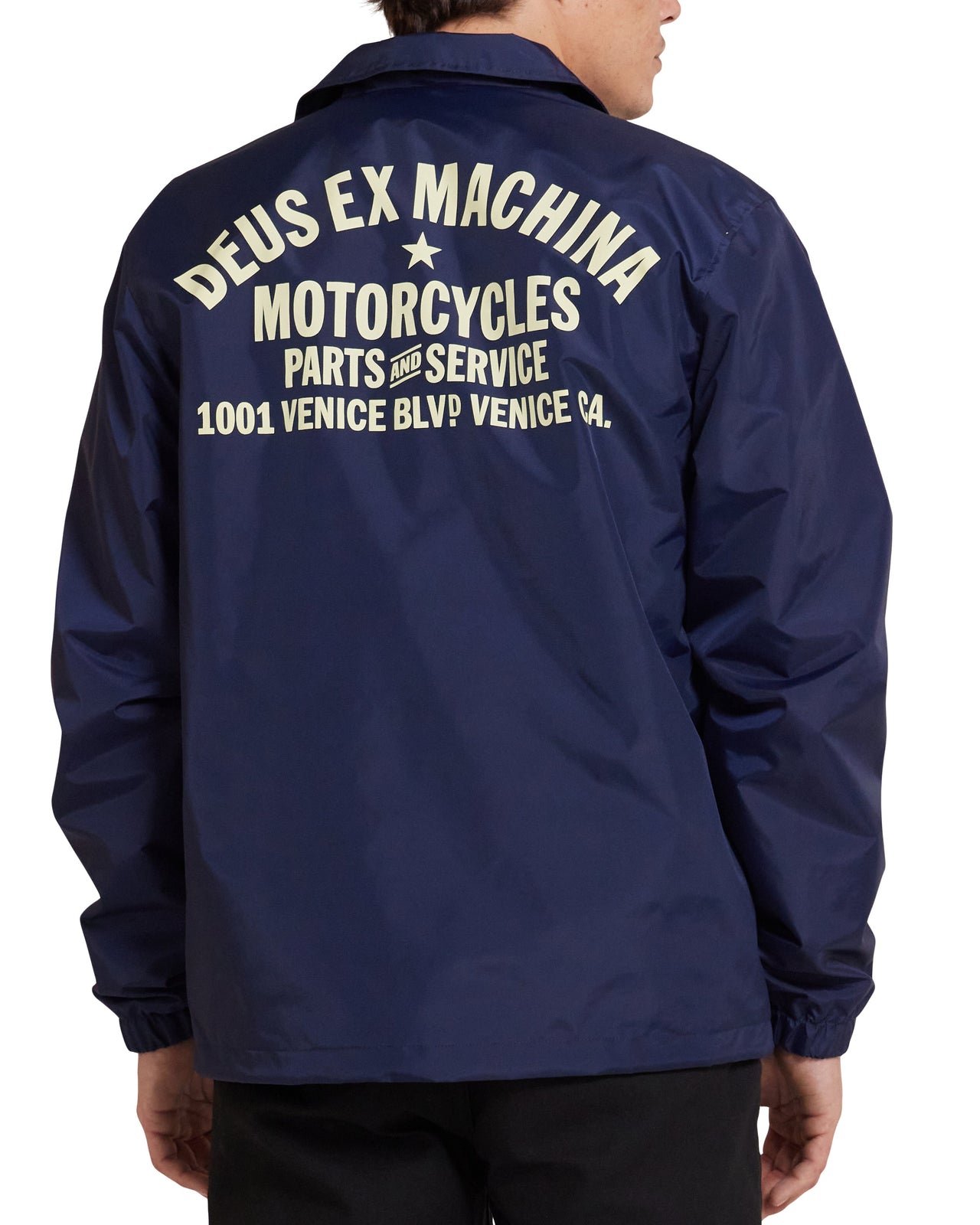 Jackets | Deus Ex Machina | Venice Coach Navy – Deus Ex Machina USA