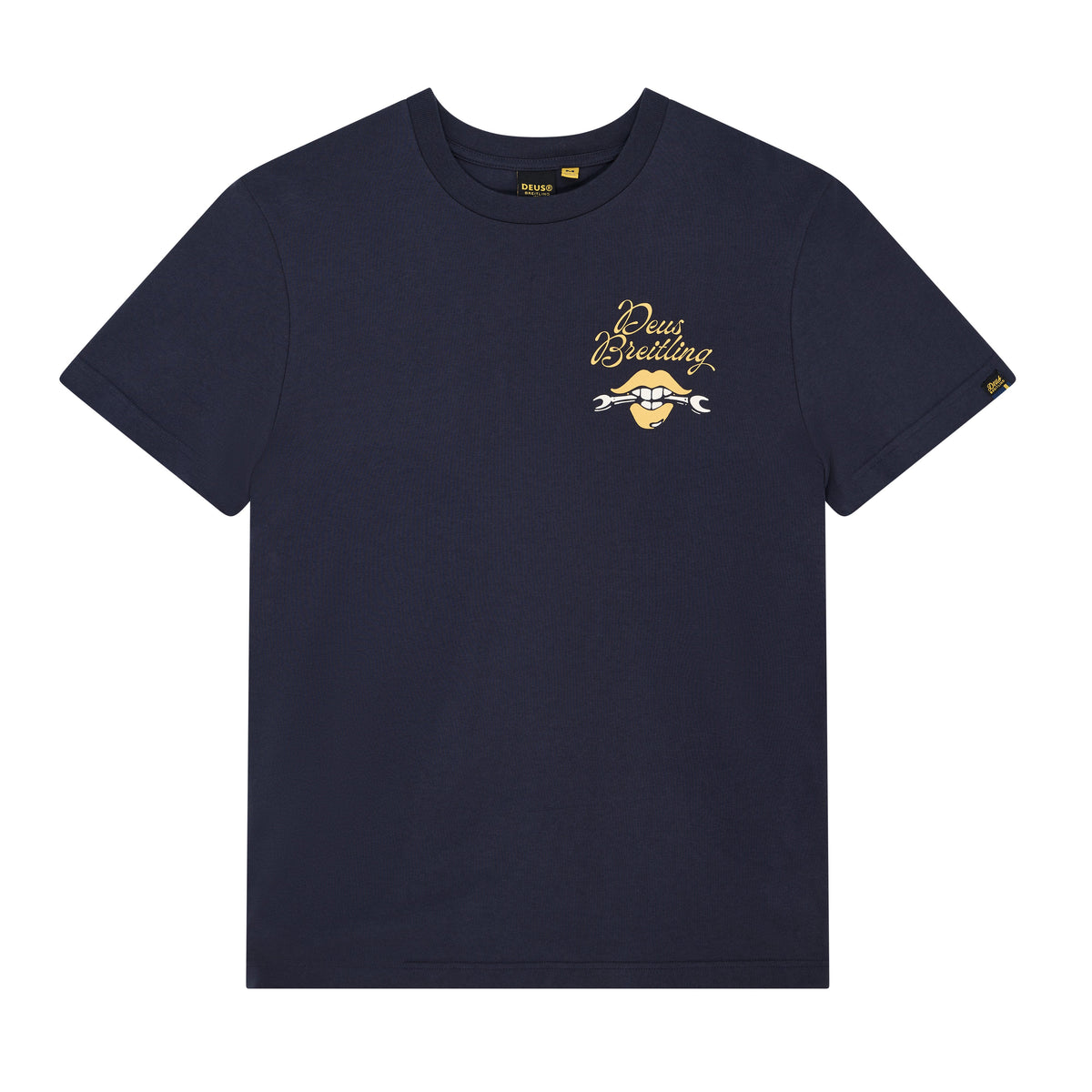 Tee | Deus Ex Machina | Meander T-Shirt Navy – Deus Ex Machina USA