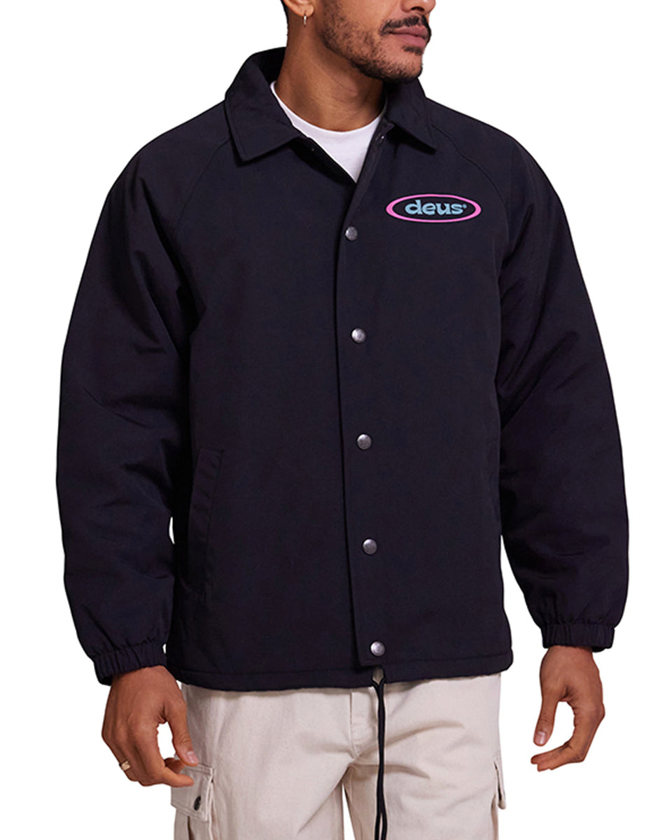Jackets | Deus Ex Machina | Piece Of Scrap Jacket Black – Deus Ex ...