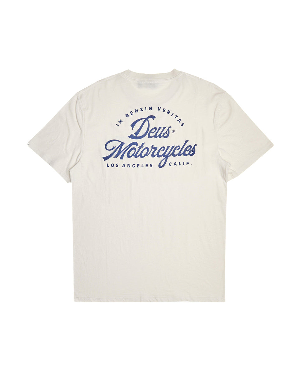 Tees | Deus Ex Machina | Ride Out Tee Vintage White – Deus Ex Machina USA