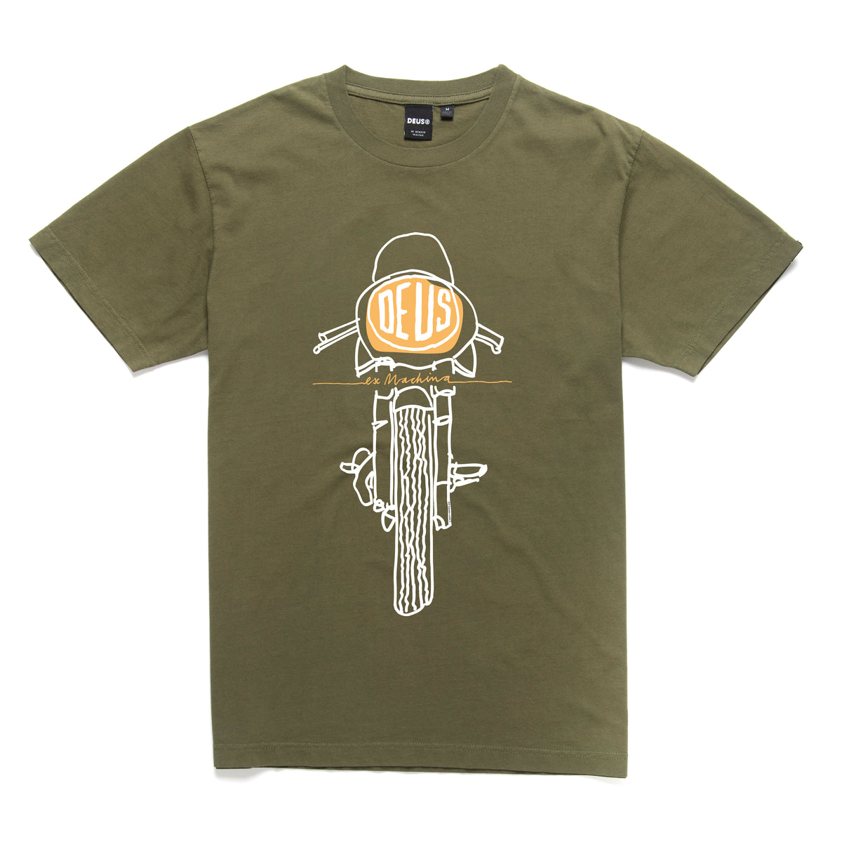 Tees | Deus Ex Machina | Frontal Matchless Tee Forest Green – Deus Ex ...
