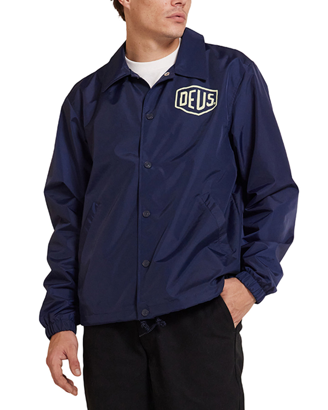 Jackets | Deus Ex Machina | Venice Coach Navy – Deus Ex Machina USA