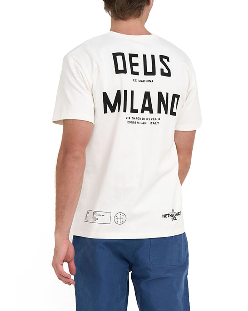 Tees | Deus Ex Machina | Milano Address Tee – Deus Ex Machina USA