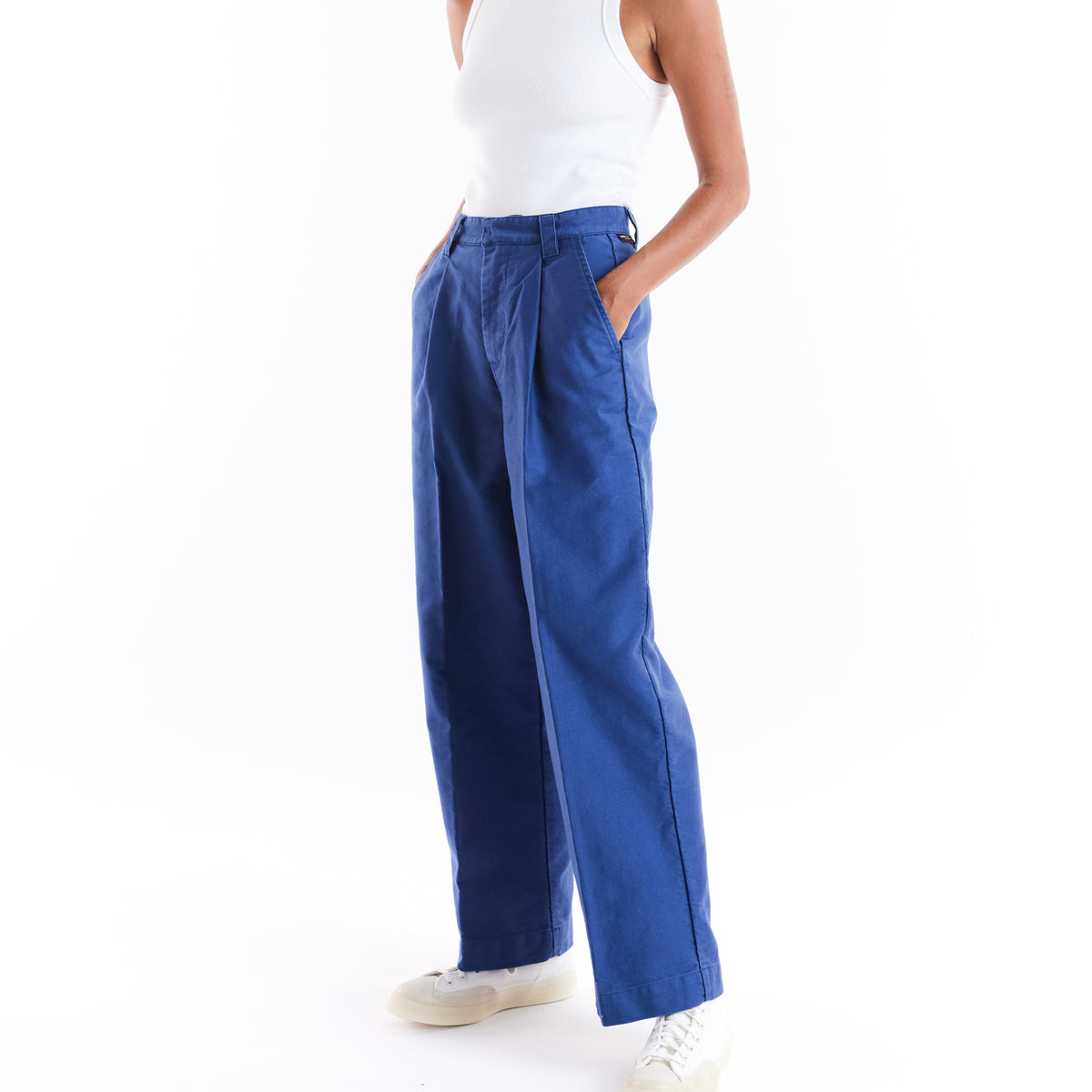 Womens Pants | Deus Ex Machina | Joy Ride Pant Mechanic Blue – Deus Ex ...