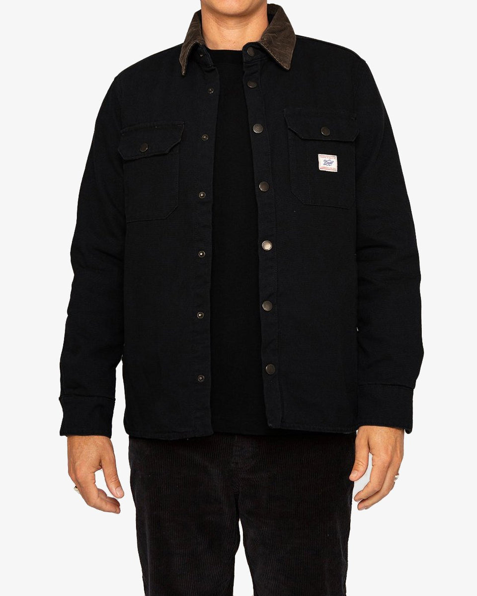 Overshirts | Deus Ex Machina | Maxwell Canvas Overshirt – Deus Ex ...